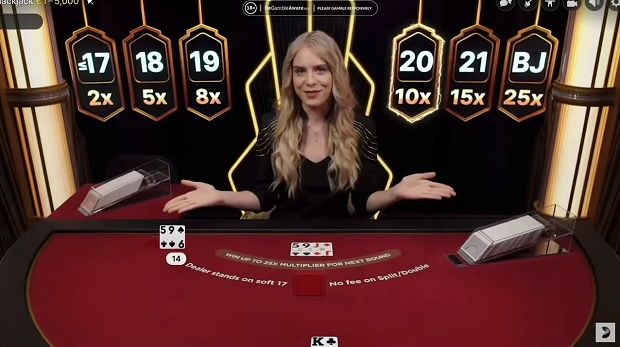 New Game 'Lightning Blackjack' Launches From Evolution - Online Blackjack