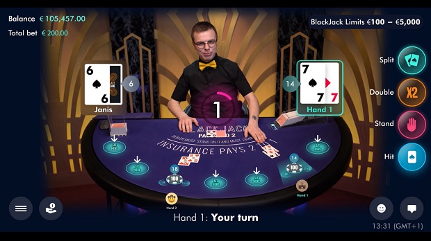 LuckyStreak Updates Its Live Dealer Tables - Online Blackjack